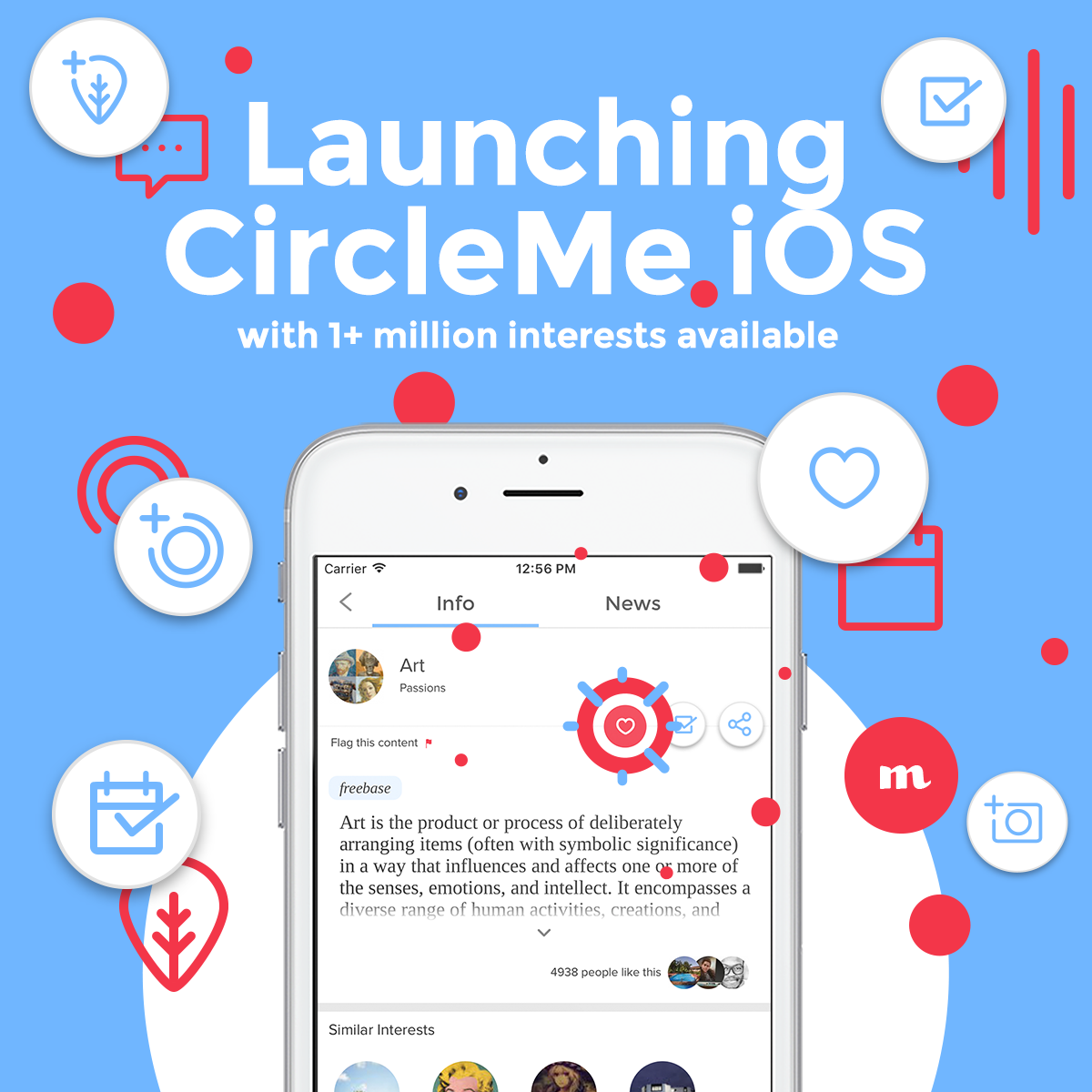 New iOS app is launched! | The Official CircleMe Blog